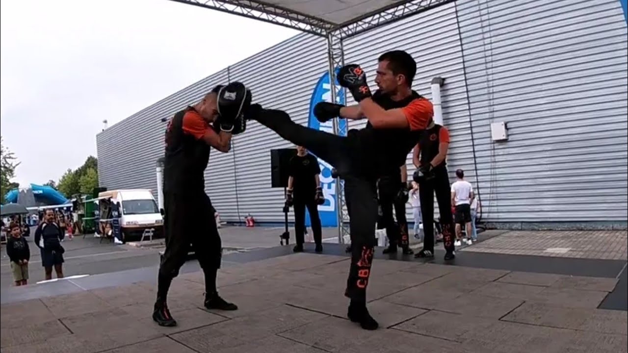 Démonstration Savate/ Canne/bâton/Canne Savate - YouTube