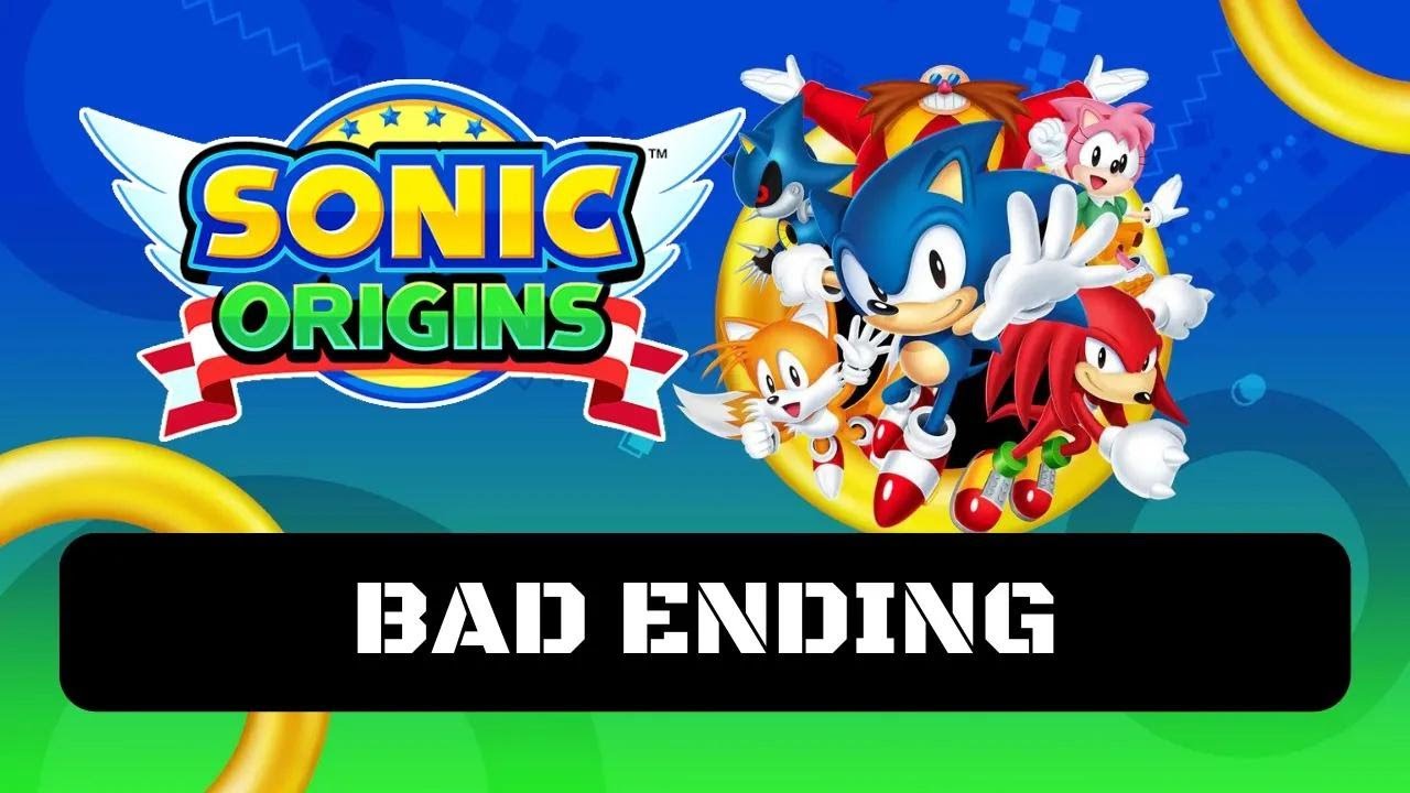 Sonic Origins Sonic CD Remastered Bad Ending - YouTube