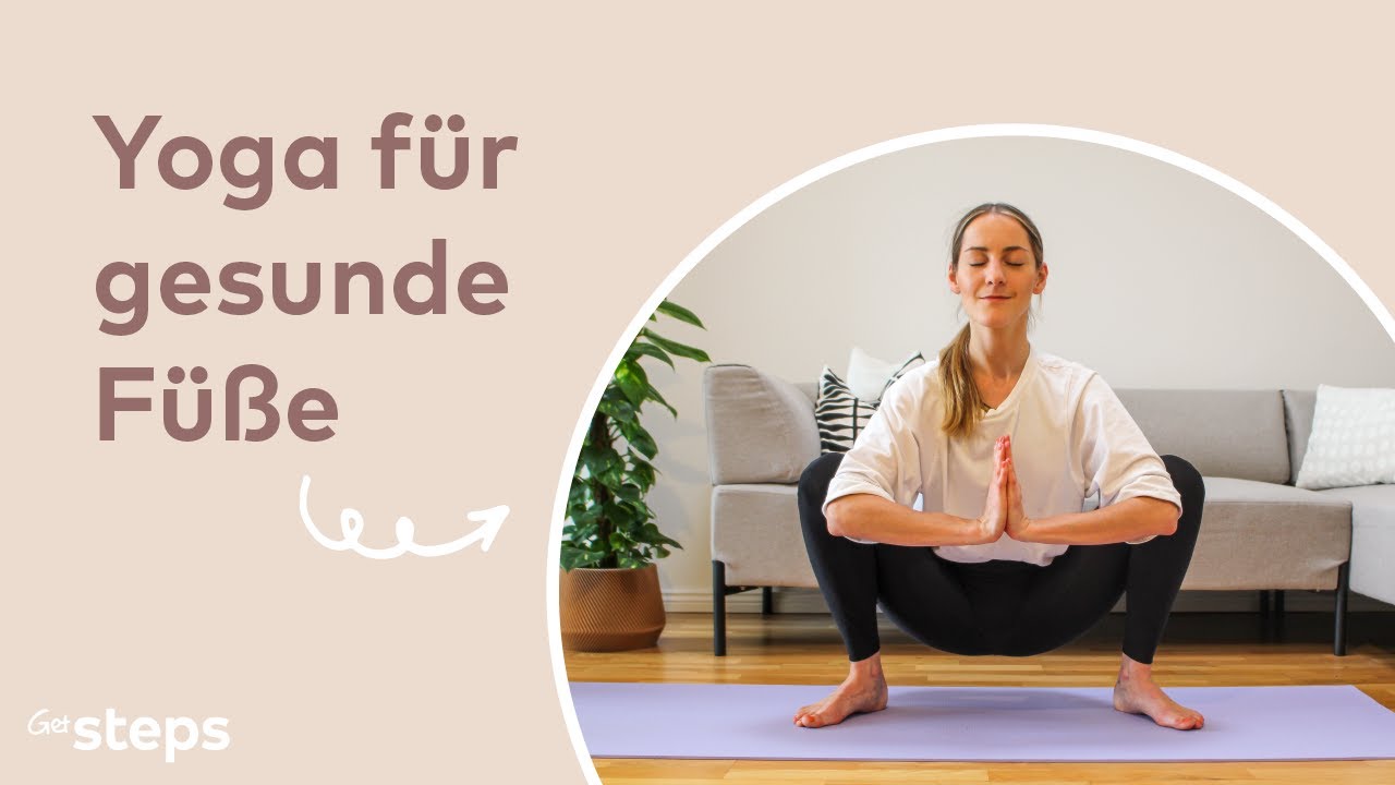 10 Yoga Übungen für gesunde Füße - YouTube