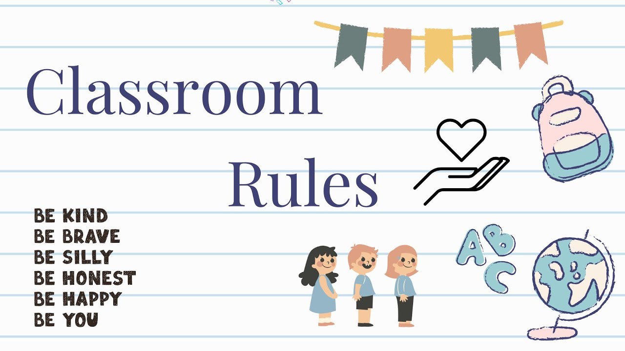 Classroom Rules and Guidelines for Kids – Learn Kindness at School ...