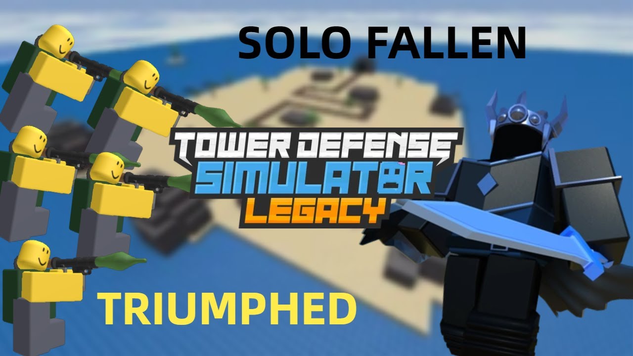 TDS Legacy Solo Fallen Tropical Isles (TRIUMPH) - YouTube