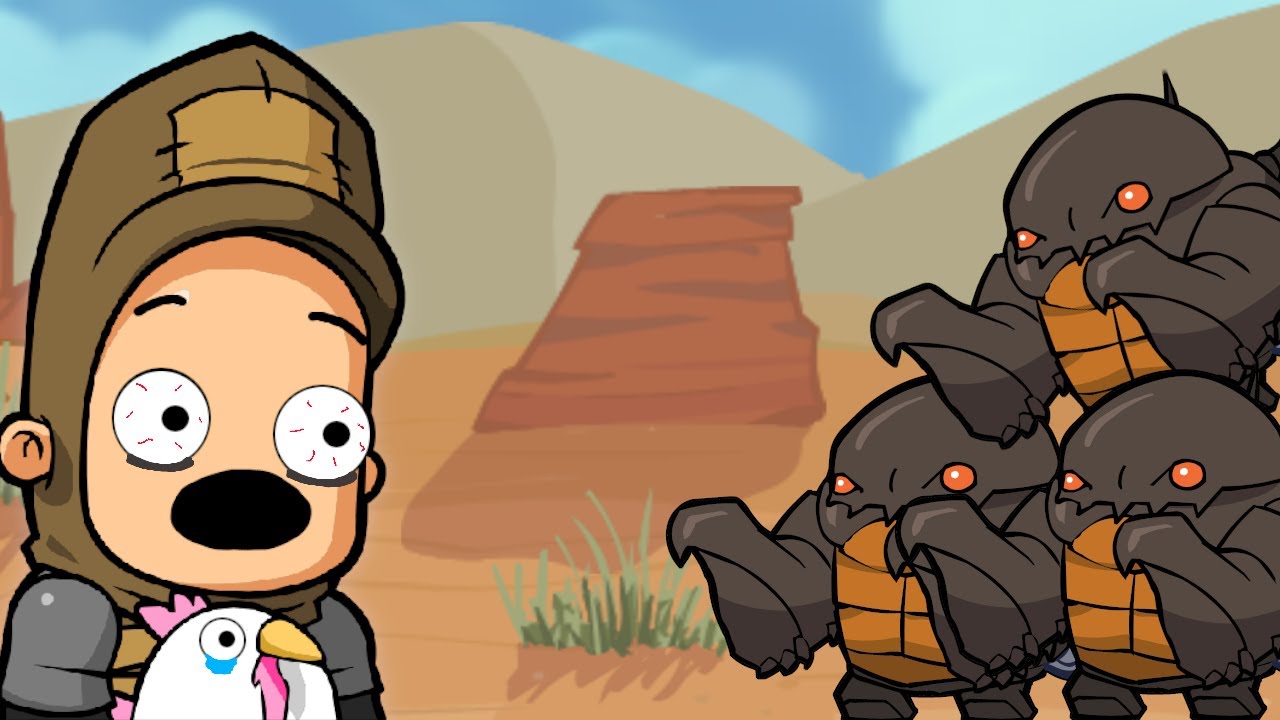Castle Crashers Insane Mode Horn Only Desert! - YouTube