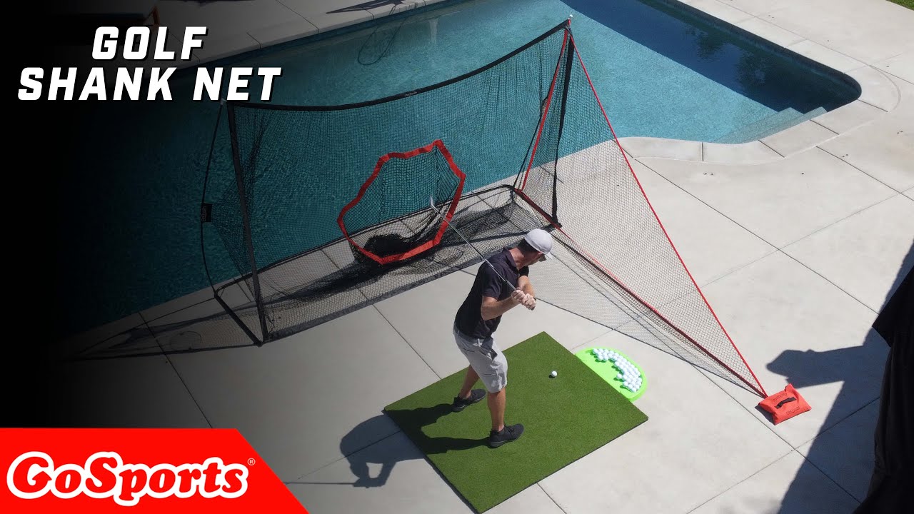 GoSports Shank Net Attachment for Golf Hitting Nets - YouTube