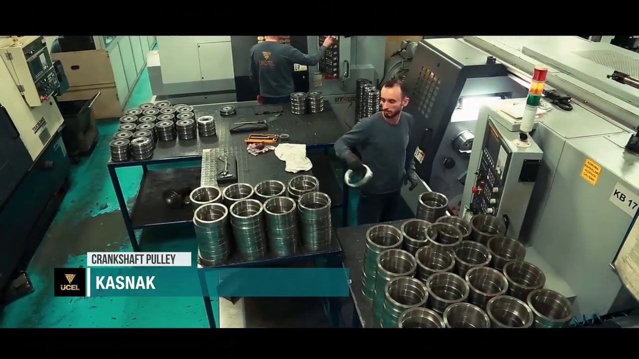Krank kasnağı / Crankshaft Pulley - UCEL Rubber to Metal Expert - YouTube