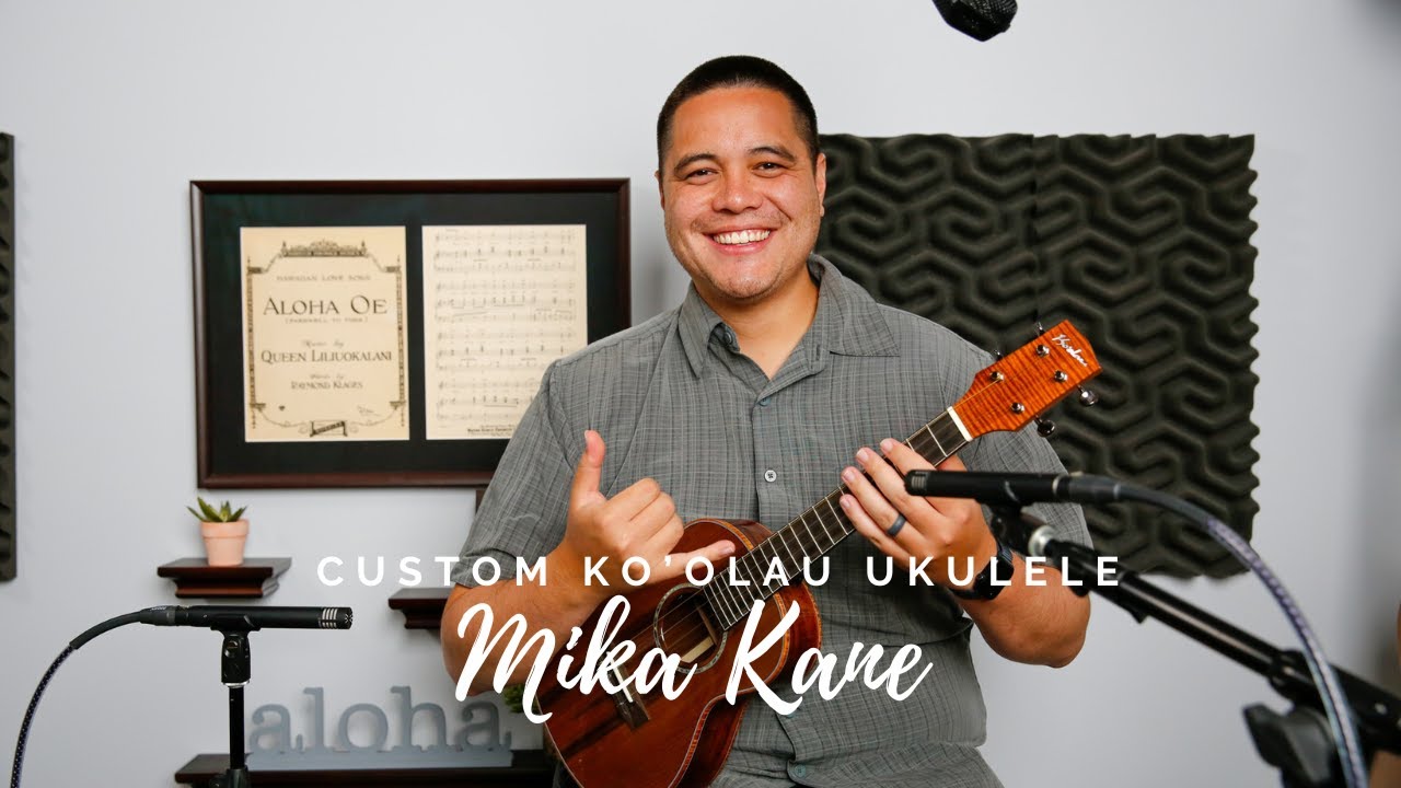 Custom Ko'olau Ukulele | demo by Mika Kane - YouTube