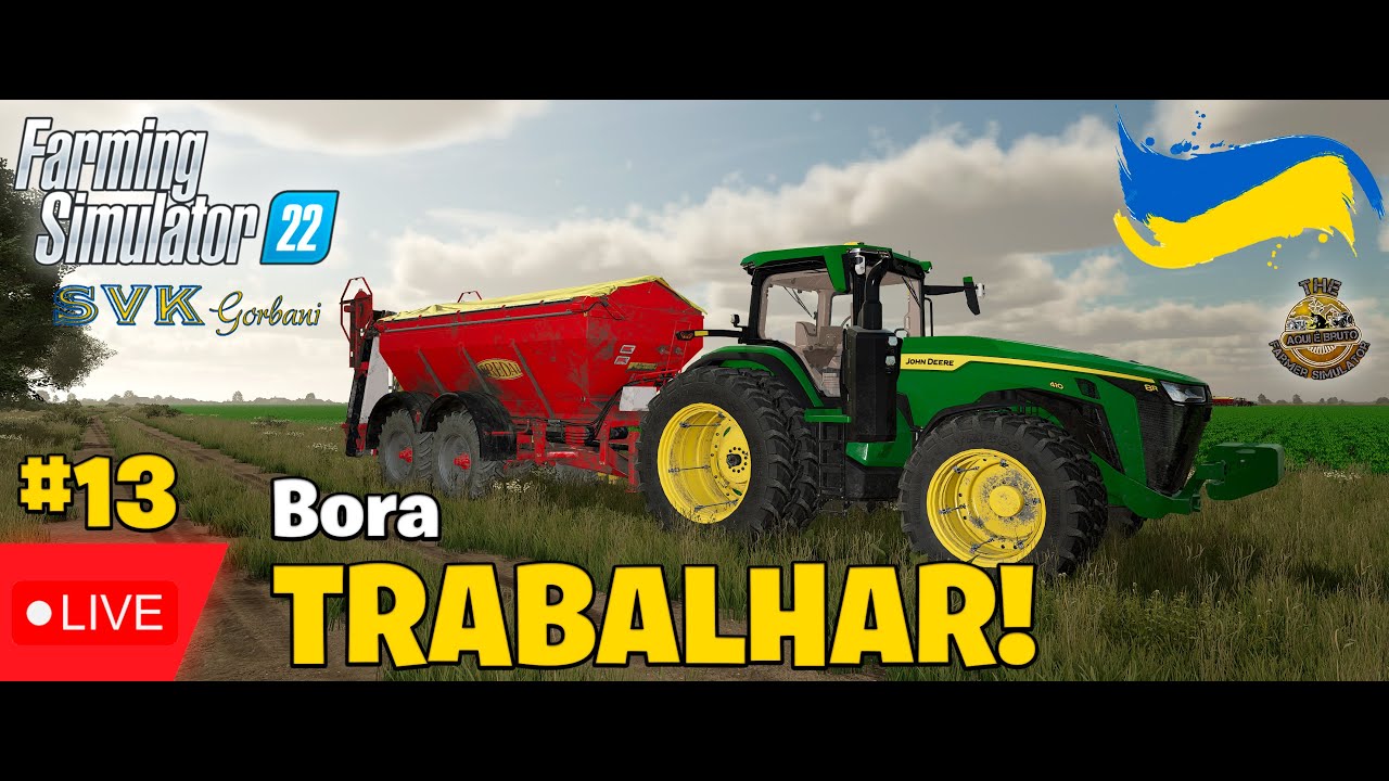 🔸 FS22 🔸 SVK GORBANI - BORA TRABALHAR! - PC MULTIPLAYER!!! #13 - YouTube