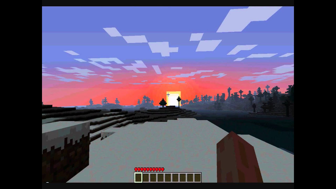 MineCraft - Sun Rise - YouTube