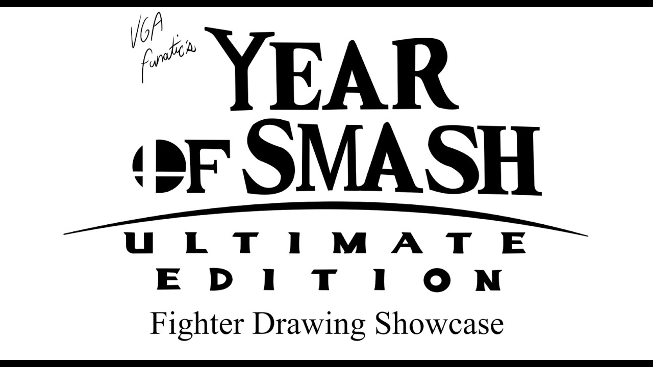 Super Smash Bros. Ultimate: Fighter Drawing Showcase Video - YouTube