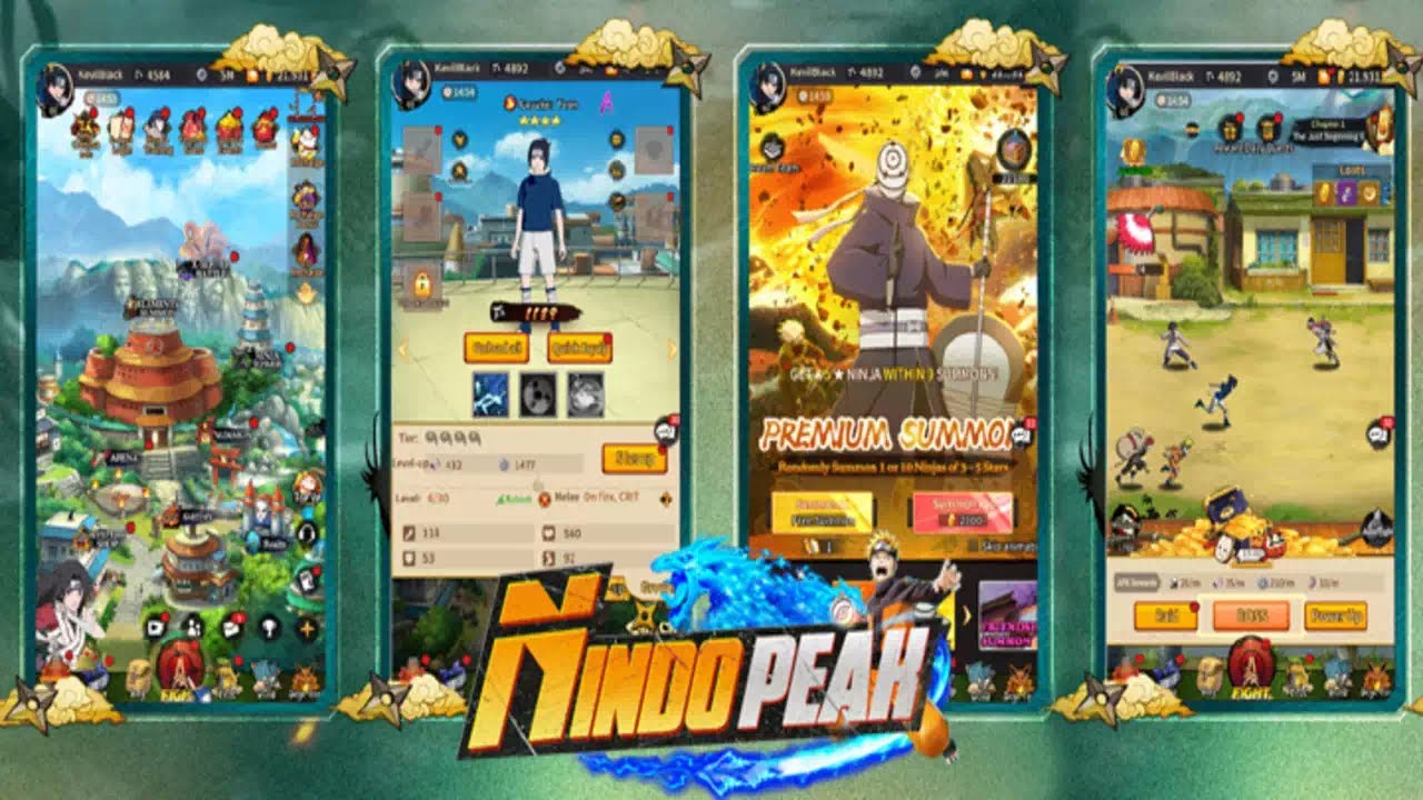 [ Ninja AFK Private Server ] NindoPeak Ultimate - Instant Level 60, VIP ...