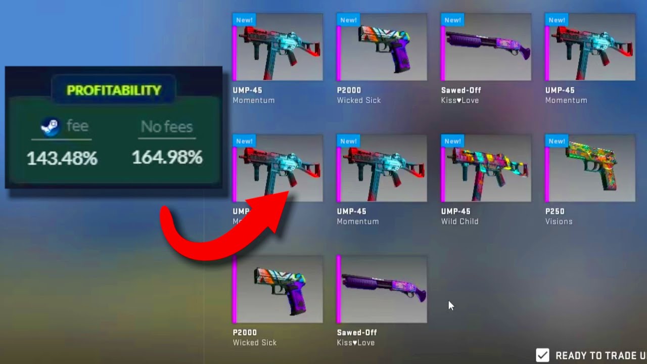 $10 to a KNIFE with PROFITABLE TRADE UPS!!! | Ep. 8 | CS:GO/CS2 - YouTube