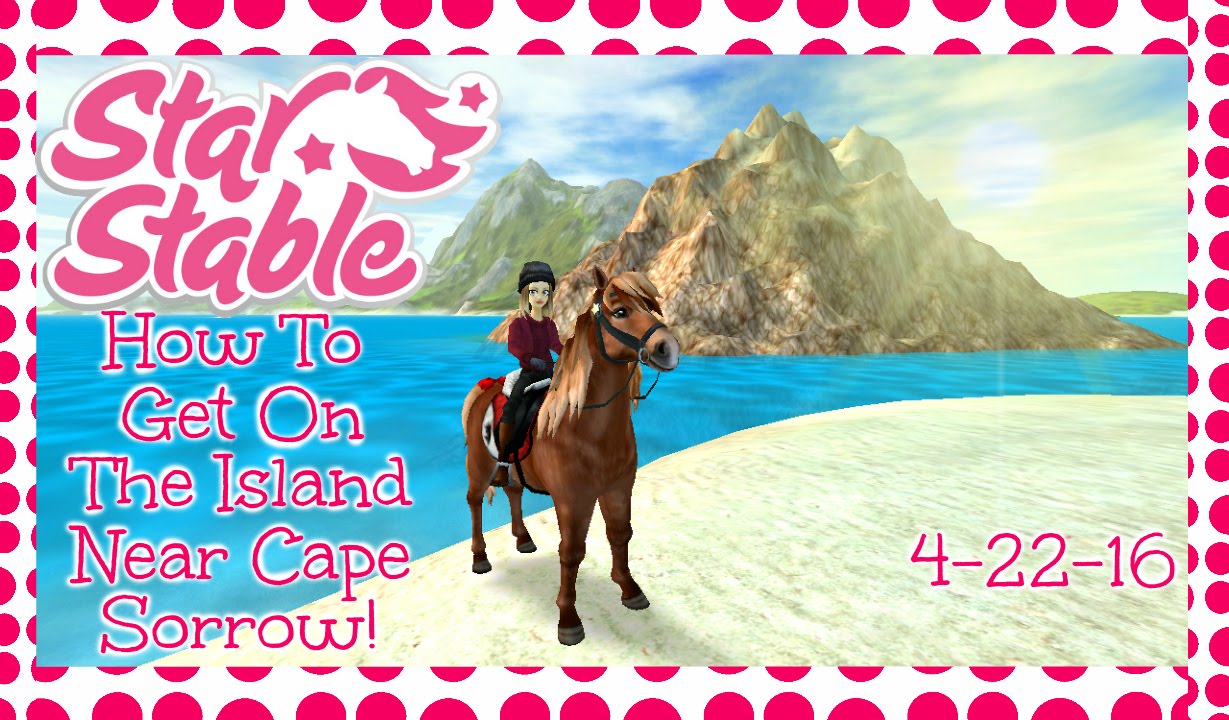 Star Stable Online~ How To Get To The Island Near Cape Sorrow! - YouTube