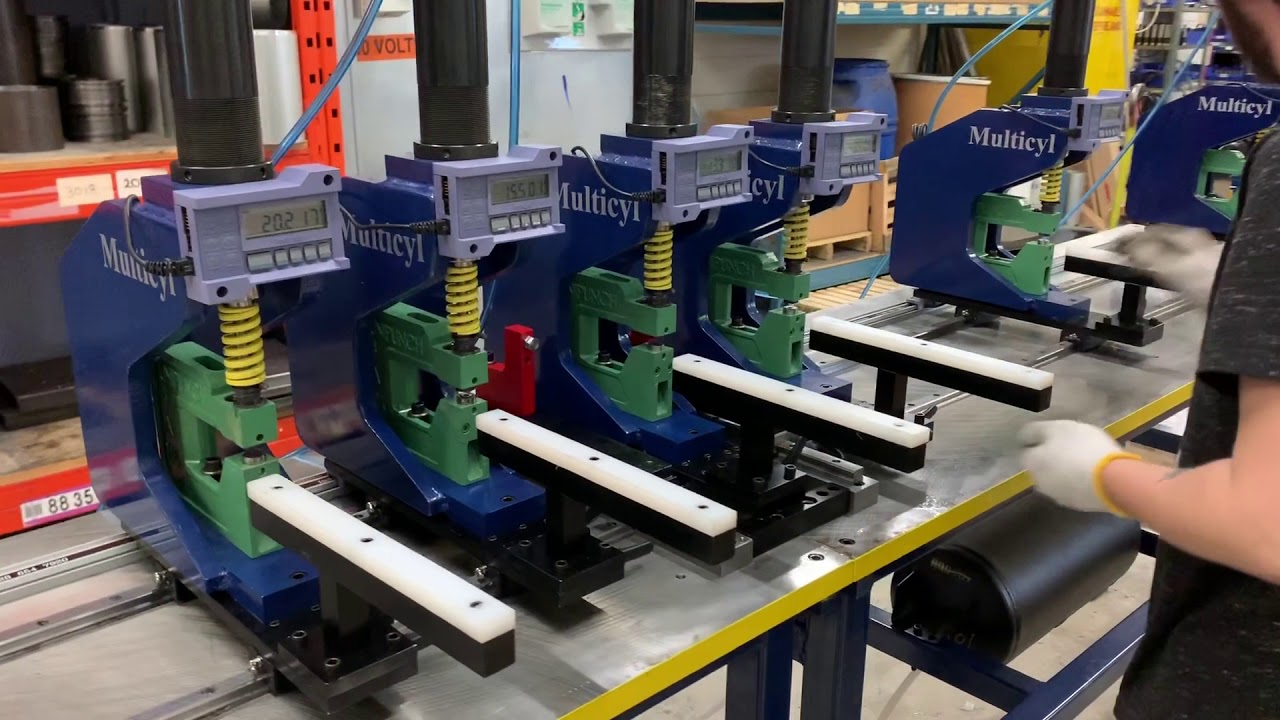 Multicyl and Unipunch Series - Ease and Adjustability - YouTube