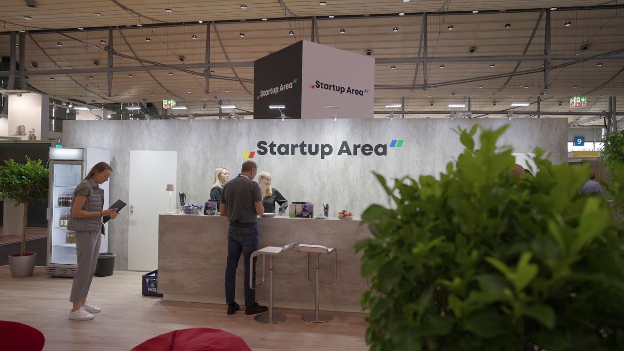 Startup Area @ EMO 2023 by VDMA Startup-Machine, - YouTube