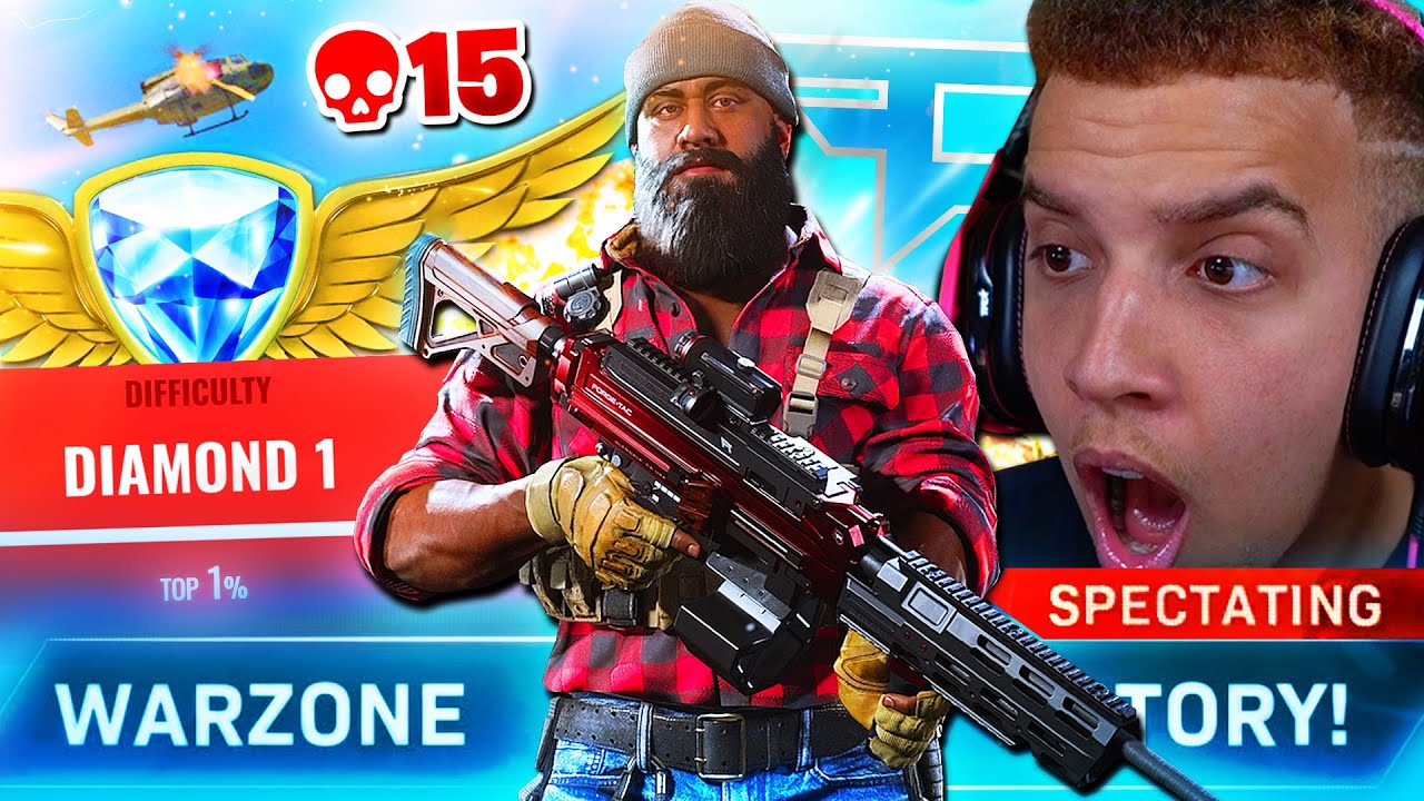 Spectating Diamond Solos in Warzone! 😱(COD Warzone Spectating Randoms ...