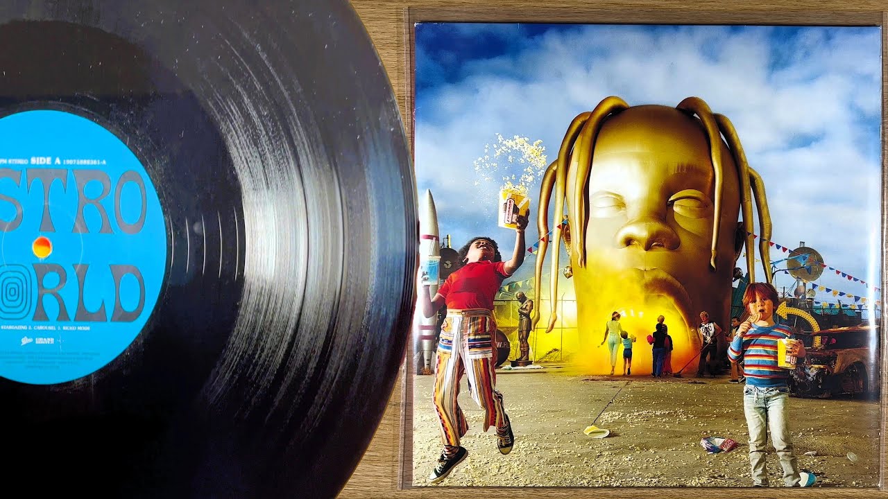 Travis Scott - ASTROWORLD Vinyl Unboxing - YouTube