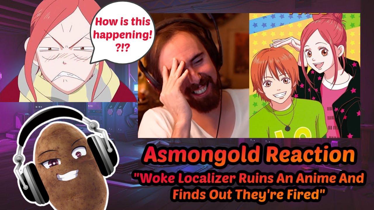 Asmongold Reaction - Lovely Complex Localizer Ruins An Anime - YouTube