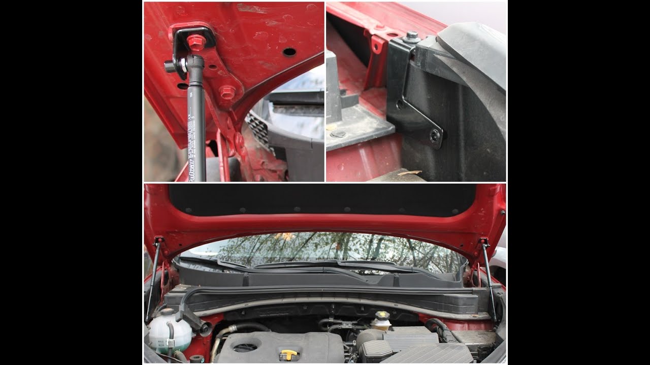 Car Bonnet Struts Installation Kit suitable for KIA Sportage IV 2016 ...