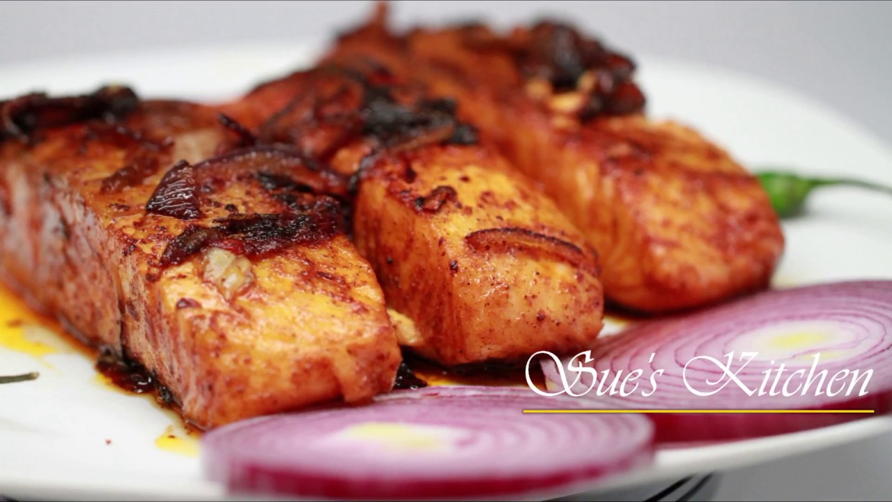 SALMON FISH FRY - YouTube
