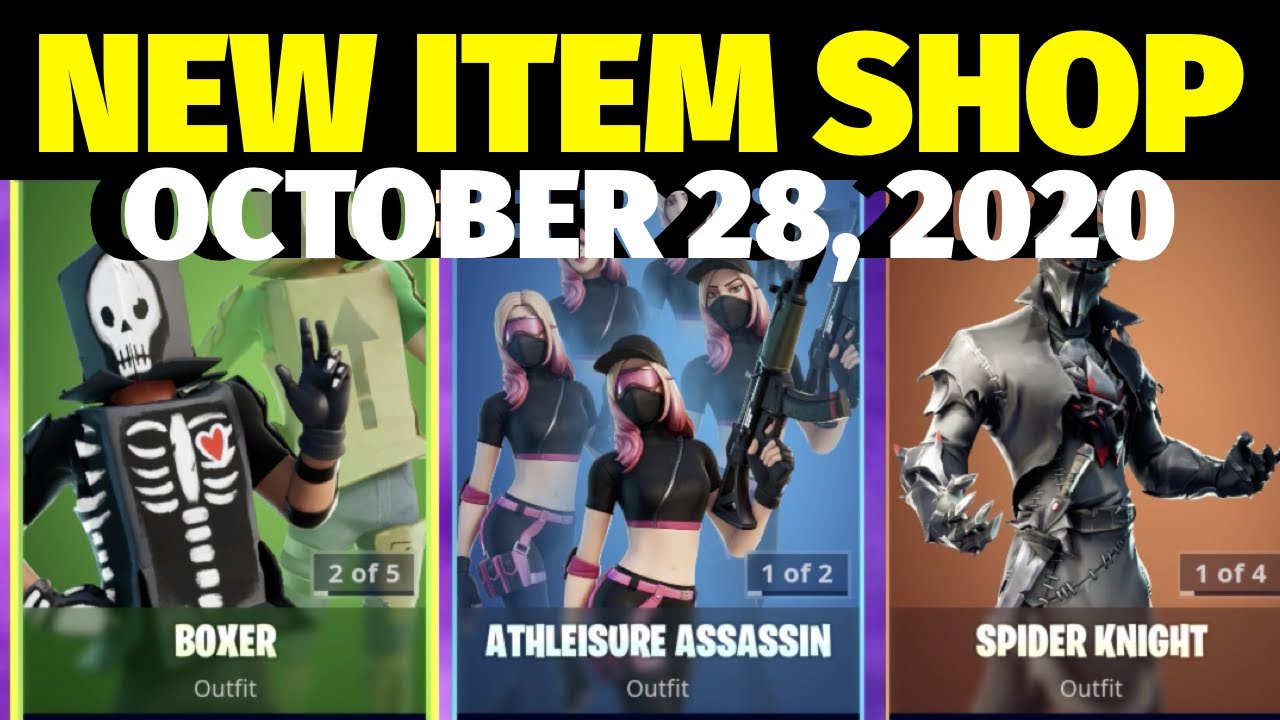 Fortnite New Item Shop Update - October 28, 2020 | Fortnite Battle ...