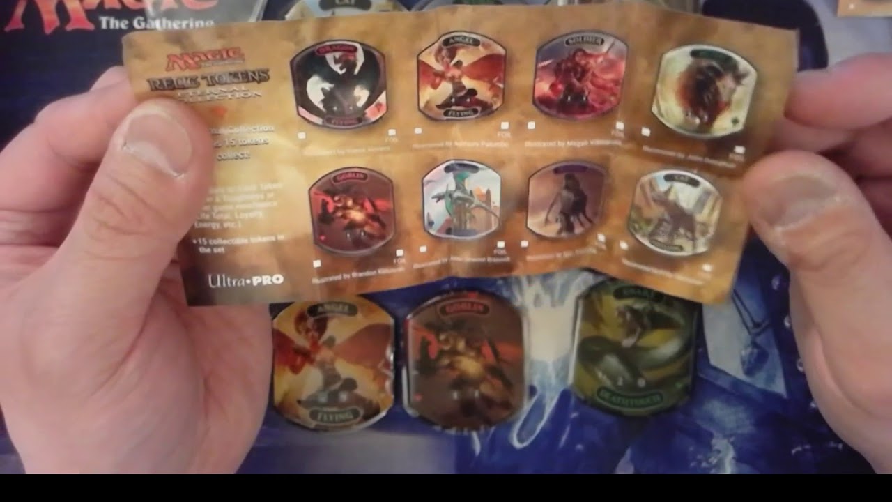 Opening 5 packs of MTG Relic Tokens! Let's take a look! - YouTube