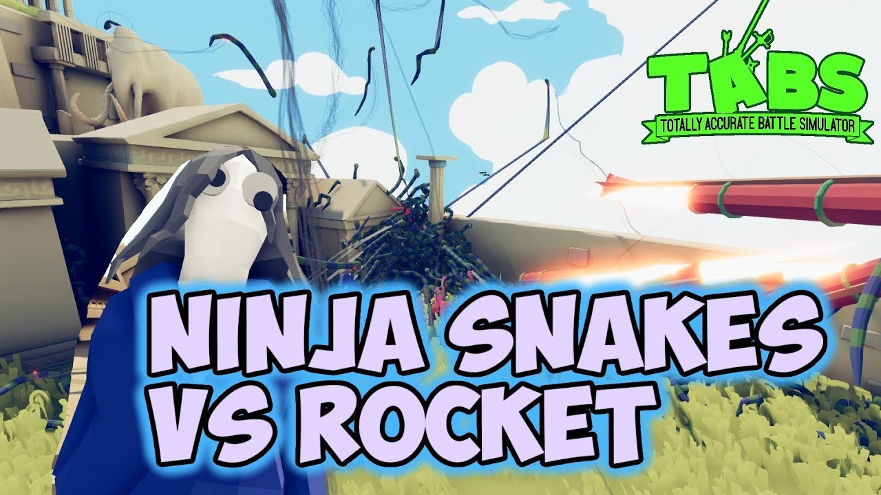 Bizarre! Ninja Snakes vs Rocket Men - TABS MODS Unit Possession Update ...