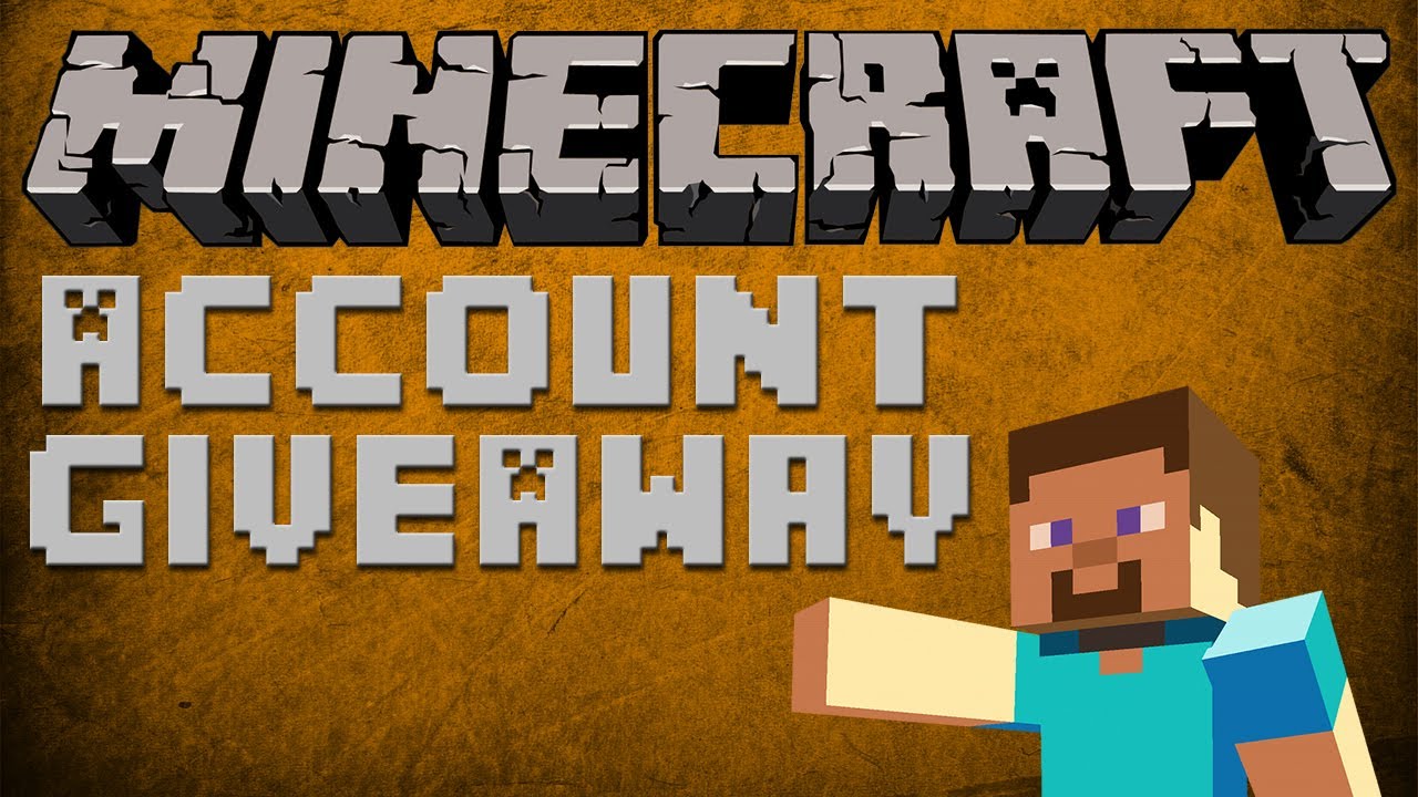 FREE MINECRAFT ACCOUNT GIVEAWAY + THANKS FOR 100 SUBS - YouTube