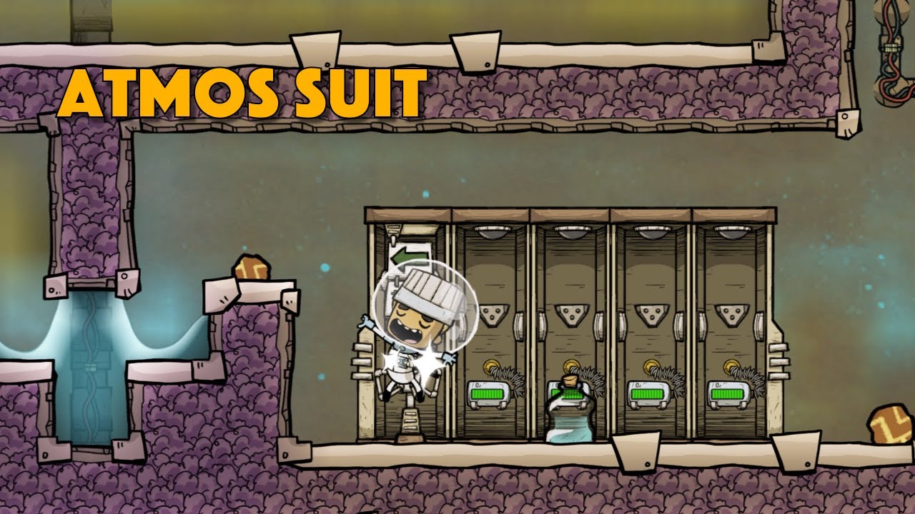 Crafting and Using An Atmos Suit In Oxygen Not Included #12 - YouTube