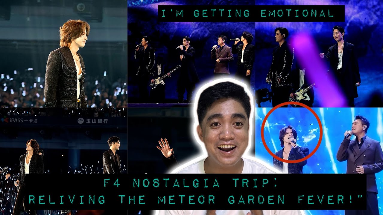 REACTION: F4 x MAYDAY五月天 [ 流星雨 Meteor Rain ] 5525版 Official Stage Video ...