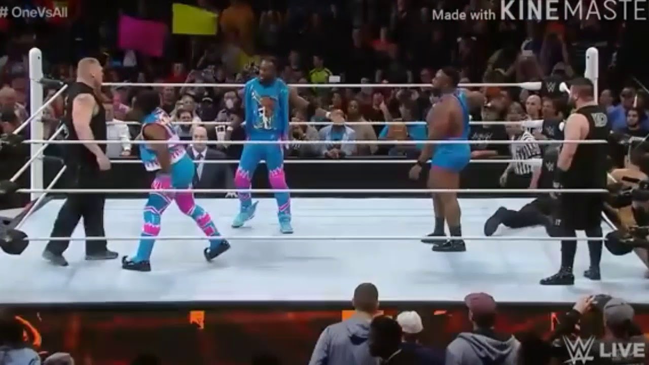 Wwe one vs all wwe superstars ( Roman,The beast Brock Leasner - YouTube