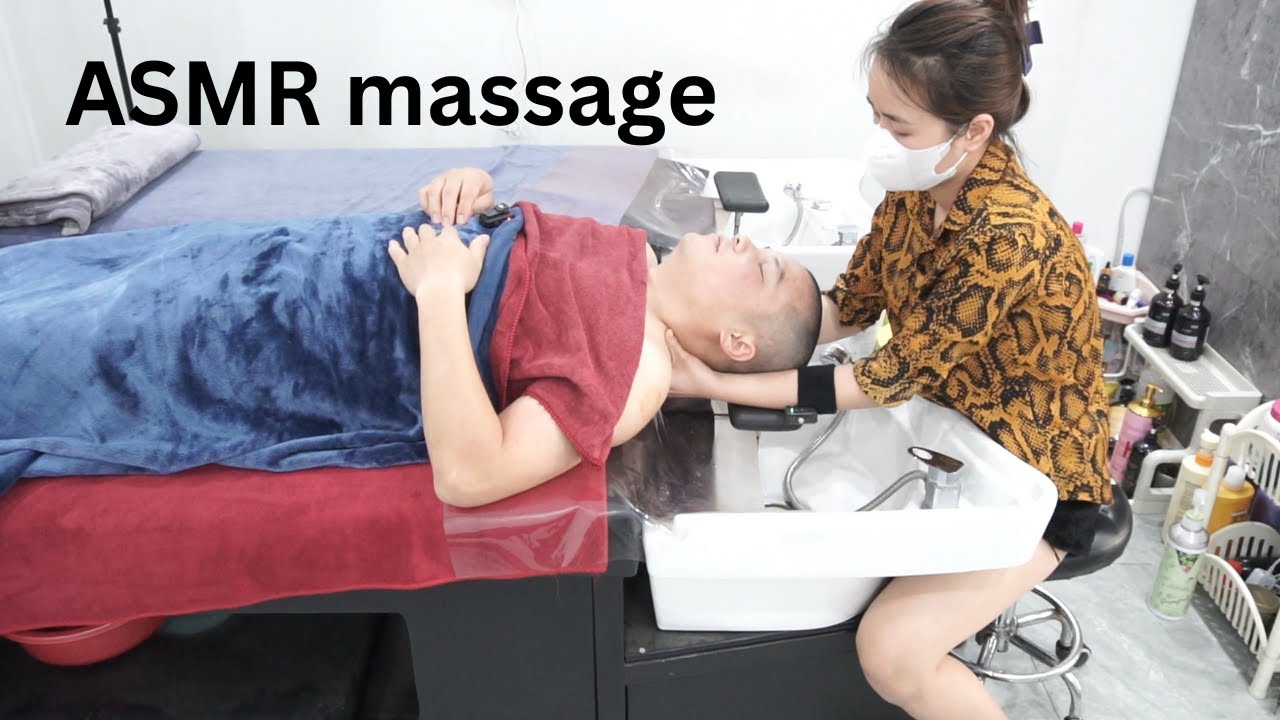 ASMR Relaxing Head, Neck & Shoulder Massage for Deep Sleep - YouTube