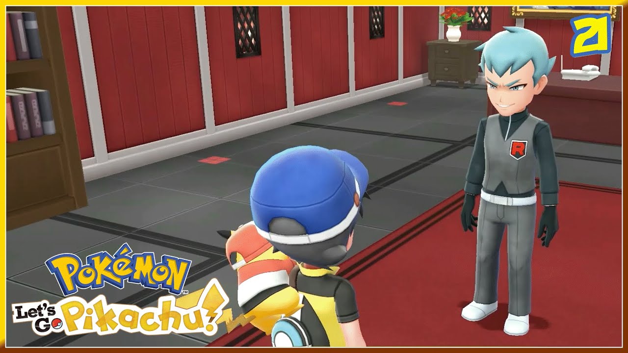 Vs Team Rocket Admin Archer - Pokémon: Let's Go, Pikachu! #21 - YouTube