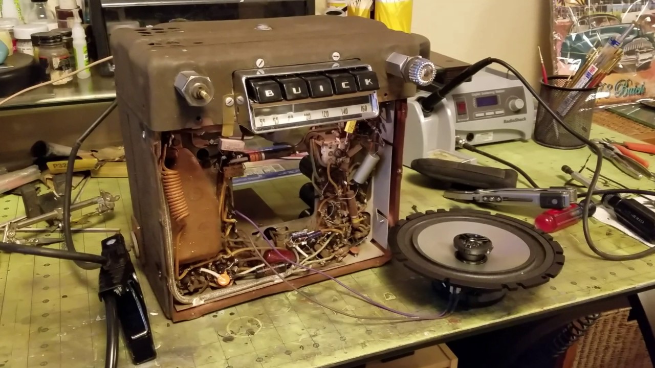 1948 Buick Radio - YouTube