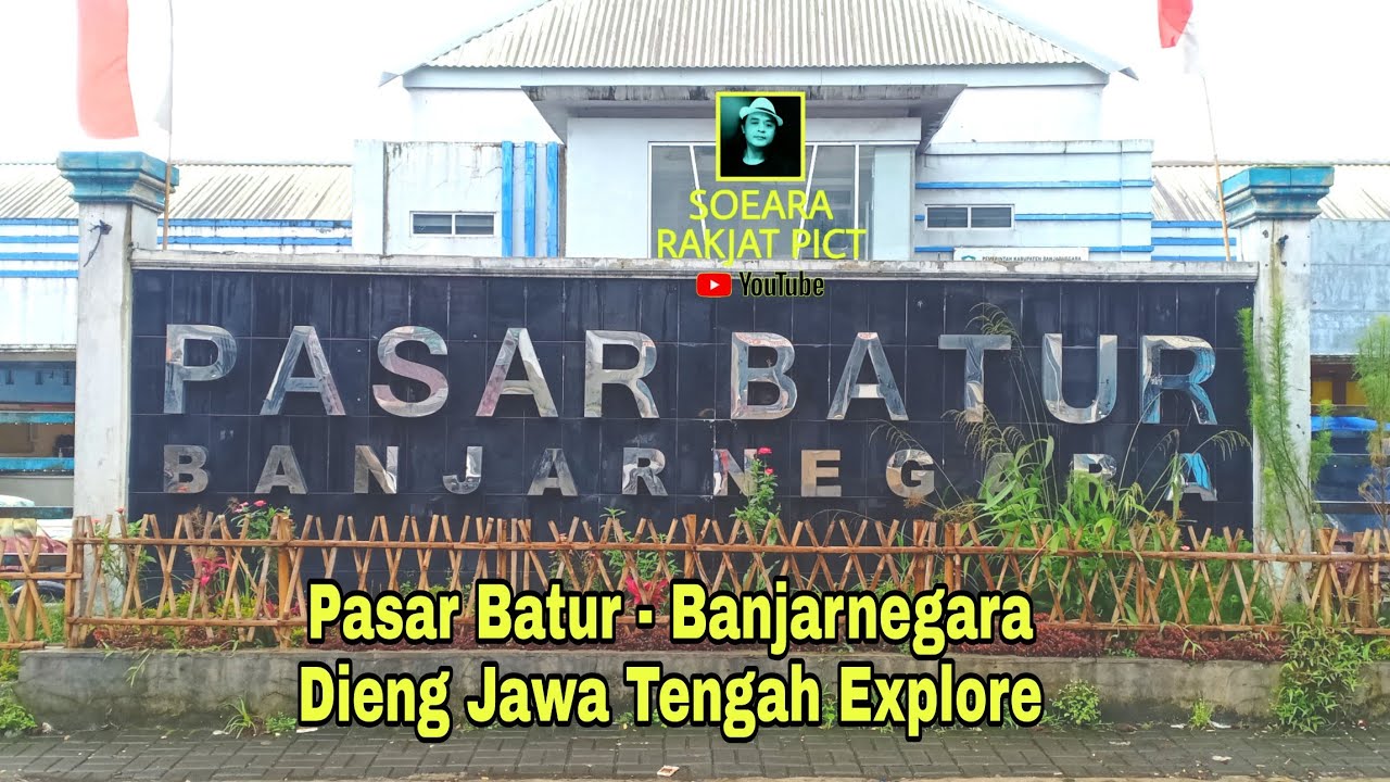 Pasar Batur Dieng Banjarnegara Jawa Tengah, Dataran Tinggi Dieng ...