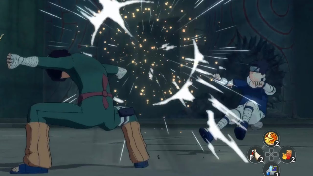 Rock Lee vs Sasuke - NARUTO SHIPPUDEN: Ultimate Ninja STORM 4 - YouTube