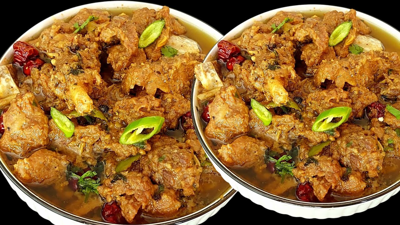 Creamy Black Pepper Mutton Gravy | Kali Mirch Mutton Karahi Recipe ...