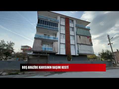 Denizli'de kan donduran vahşet: Karısını başını keserek öldürdü