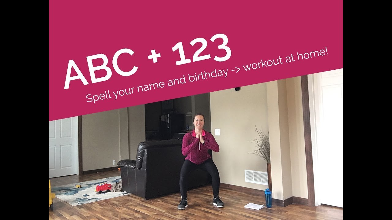 Full Body Workout | ABC + 123 Workout Fun | Workout At Home - YouTube