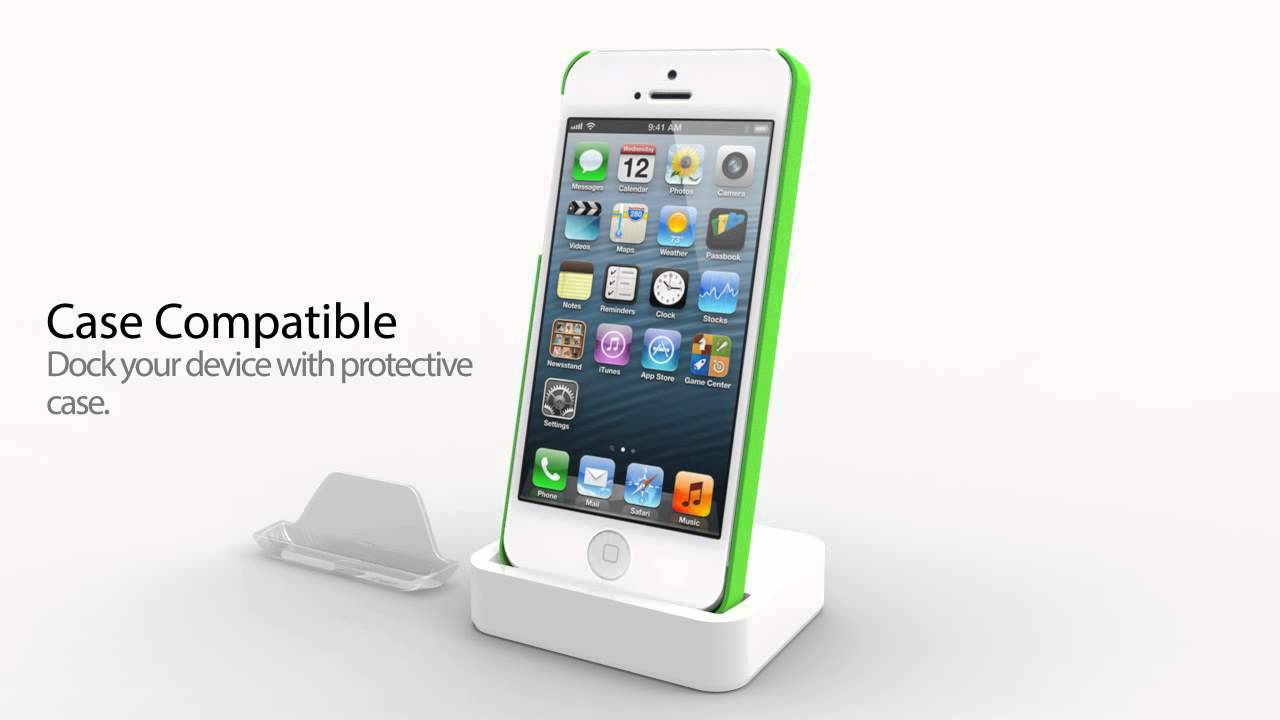 Universal USB Desktop AC Charging Cradle for iPhone 5 iPod Touch 5 ...
