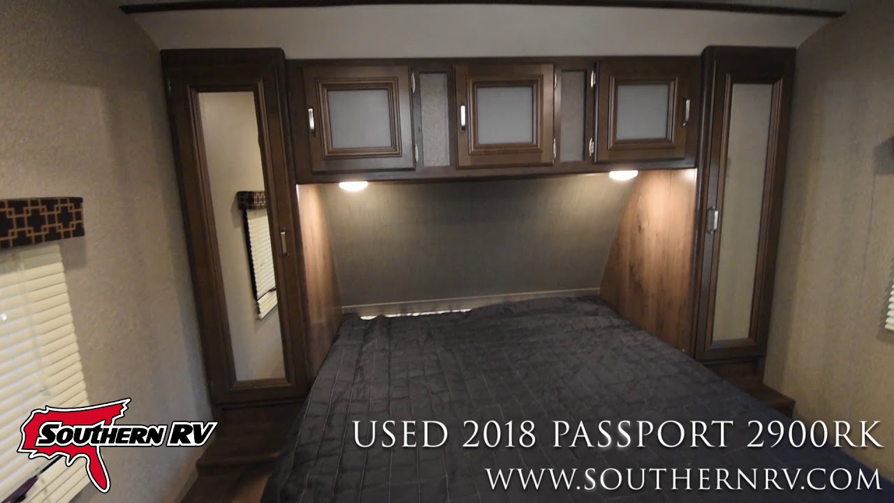 Used 2018 Keystone Passport 2900RK Rear Kitchen Travel Trailer Southern ...