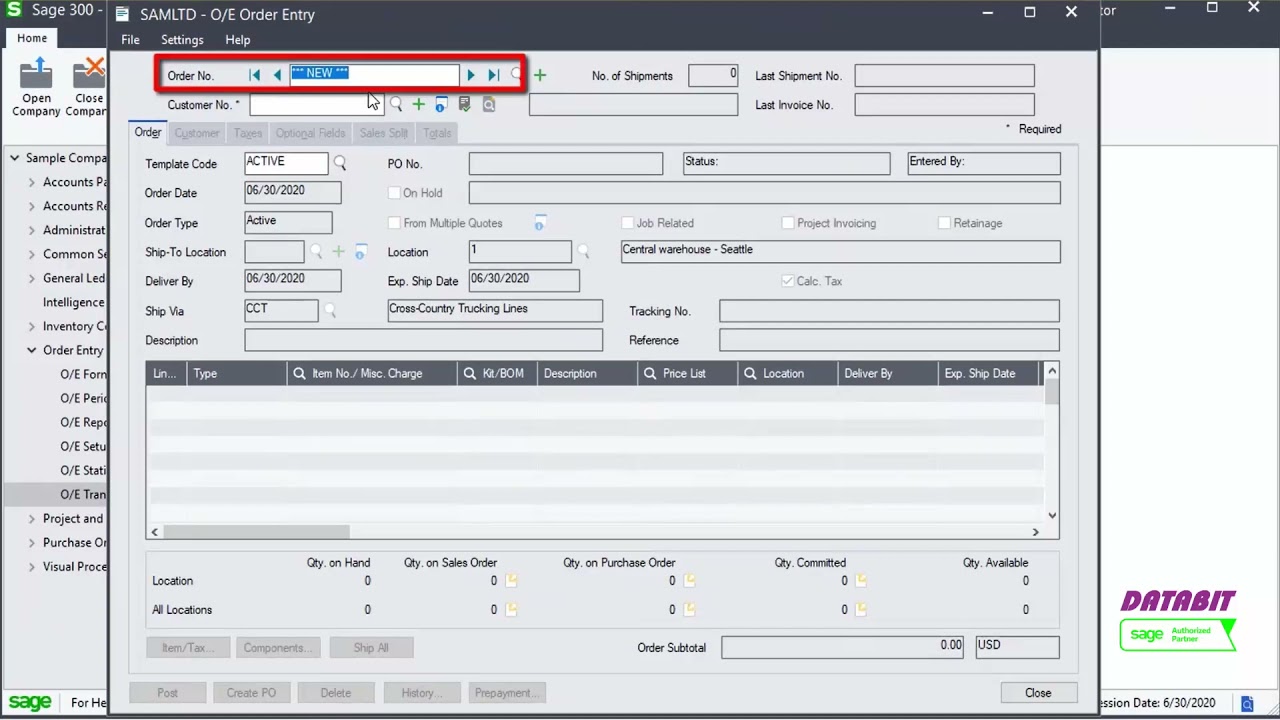 Create Single Order from Multiple Quotes in Sage 300 Order Entry. - YouTube