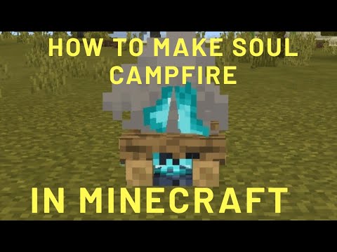 How to make soul campfire in Minecraft in 2021| How to make soul ...
