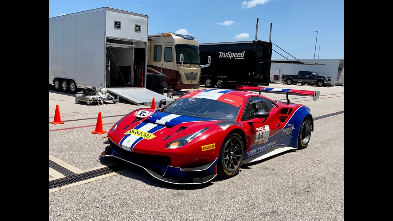488 GT3 @ COTA - YouTube