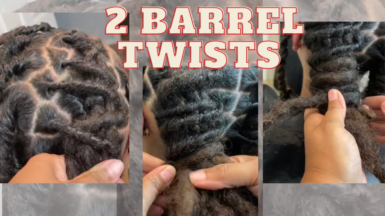 2 Barrel twists with random loc sizes 🙏🏽 - YouTube