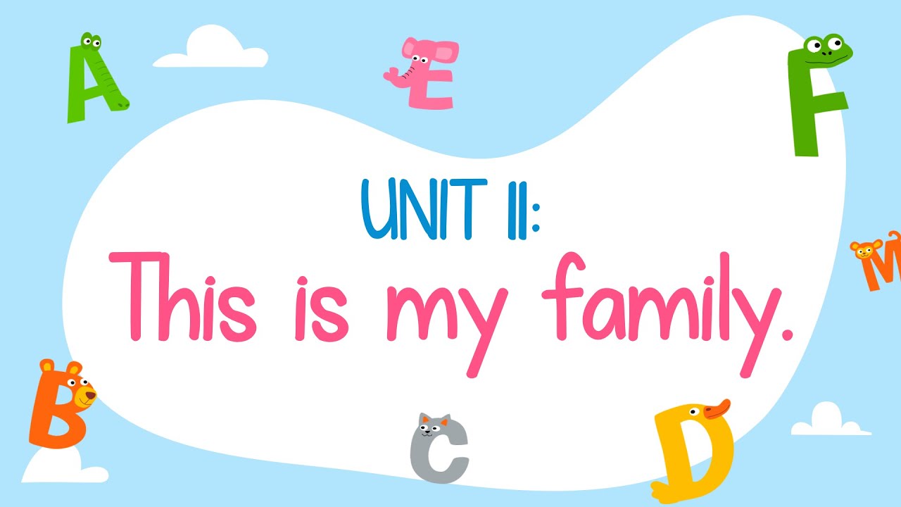 Unit 11: This is my family - English 3 [OLM.VN] - YouTube
