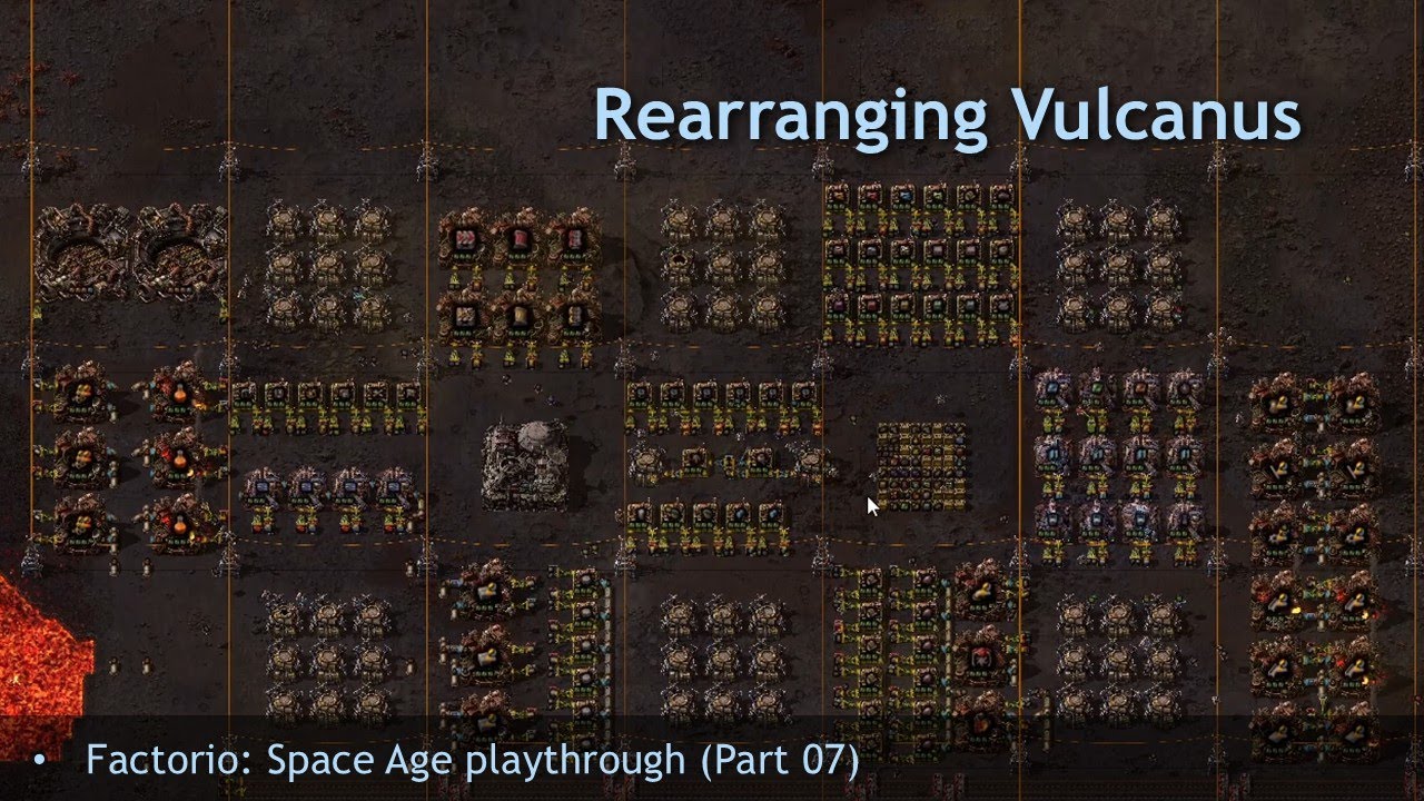 3.5 hours of rebuilding Vulcanus | Factorio: Space Age playthrough ...