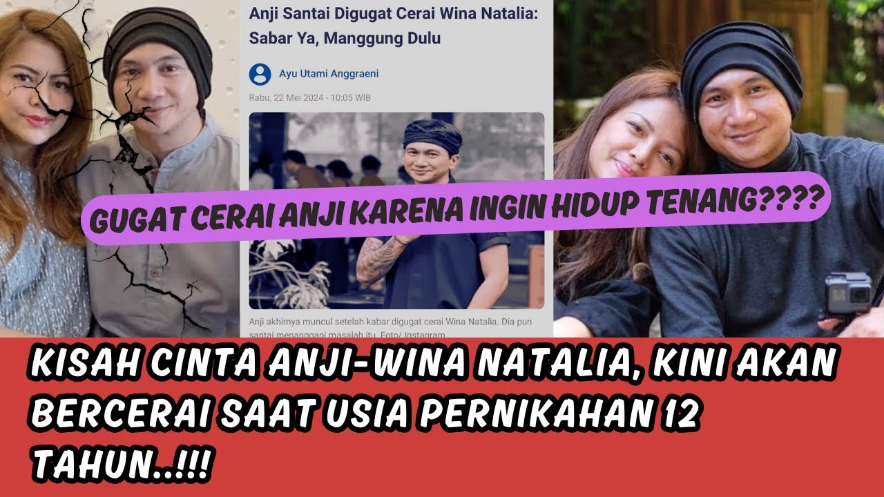 GUGAT CERAI ANJI MANJI, WINA TALIA SEMPAT BERI KODE DI POSTINGANNYA ...
