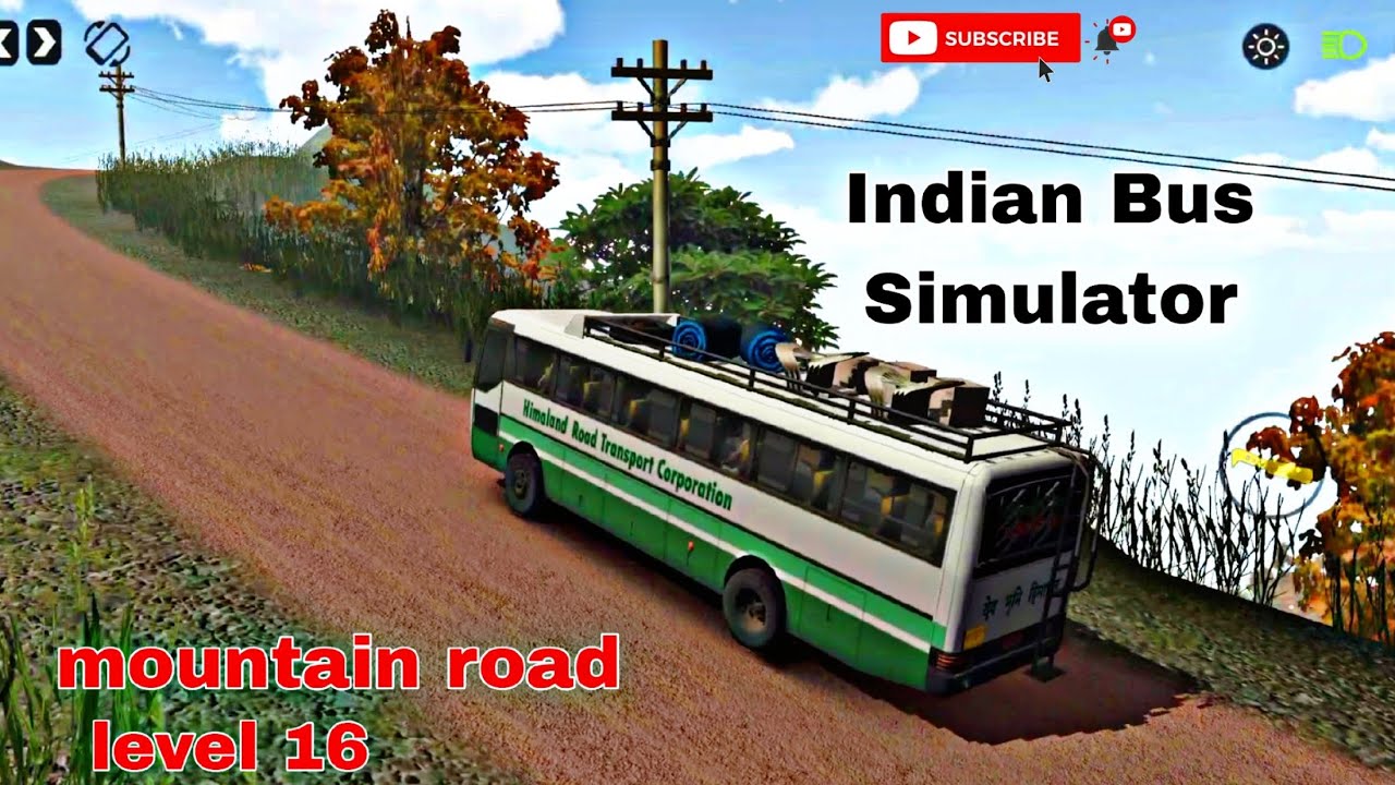 Indian Bus Simulator 3d Gameplay #level 16// Indian Sleeper Bus ...