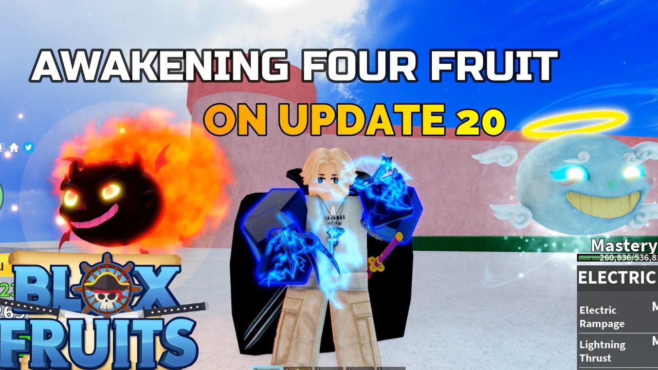 FRUITS AWAKENING - ON BLOX FRUITS - YouTube