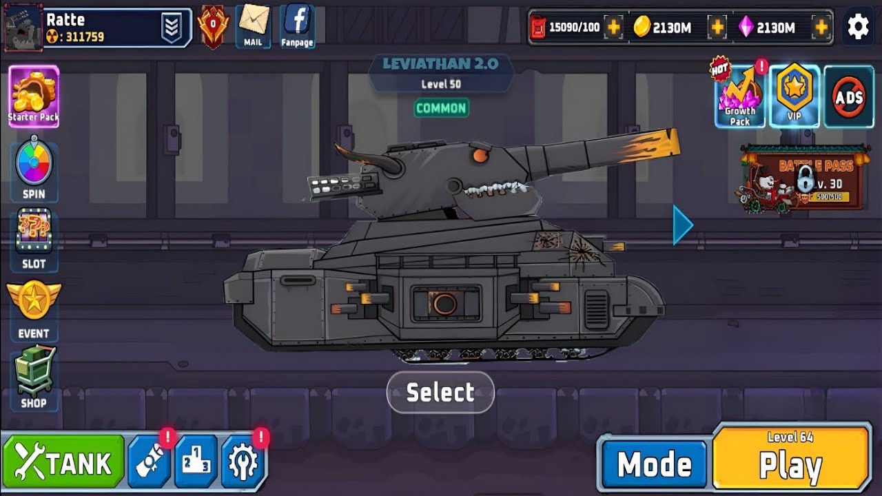 Tank Combat War Battle - New Tank leviathan Unlocked gameplay - GAME ...