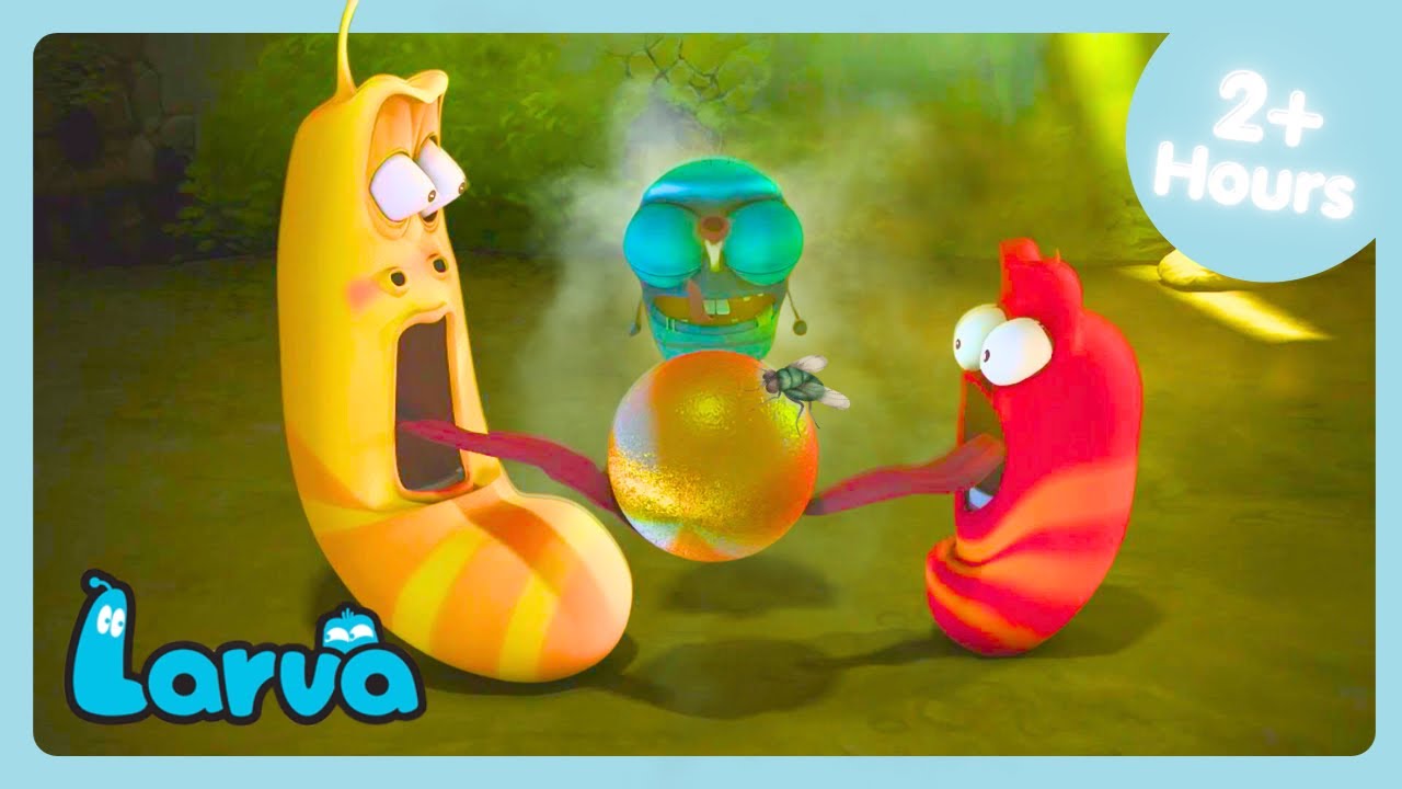 The FLy! 🪰 | Funniest Moments | Larva | Cartoon Compilation For Kids ...
